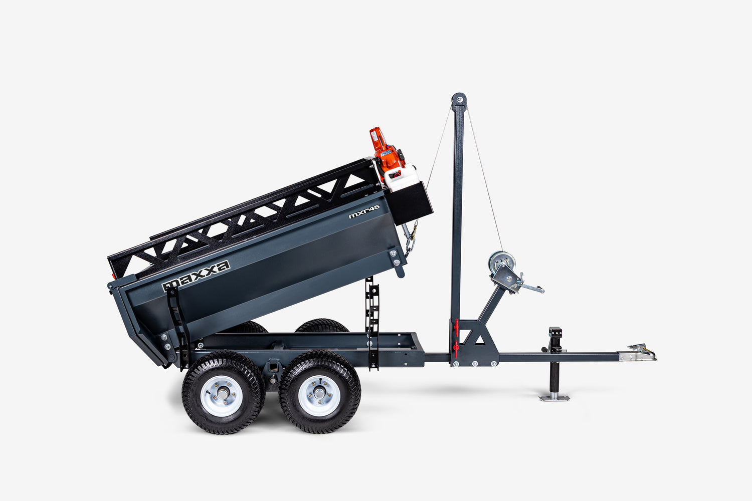 Remorque utilitaire robuste pour VTT et ATV - Maxxa MXR45